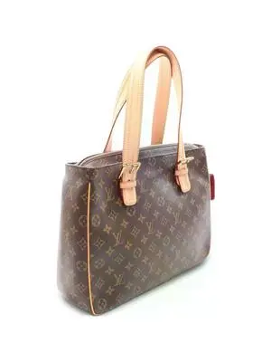 LOUIS VUITTON Monogram Tote Bag - Brown
