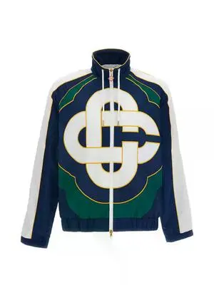 Casablanca Panelled Logo-print Jacket