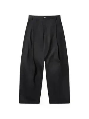 SEVENTH Pleated Wide-leg Jeans
