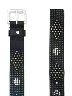 HTC LOS ANGELES Studded Leather Belt