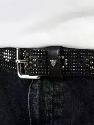 HTC LOS ANGELES Studded Leather Belt