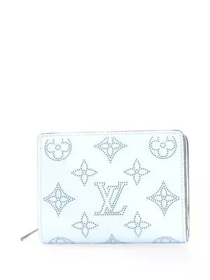 LOUIS VUITTON Clea Wallet Mahina Leather Small Wallets