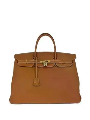 Hermès 1999 40 Birkin Tote Bag - Brown