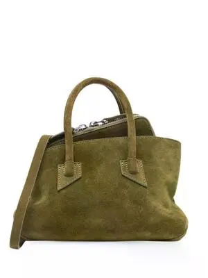 Attico Mini La Passeggiata Tote Bag - Green