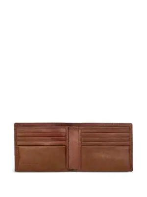 THE BRIDGE Logo-embossed Bifold Leather Wallet - Brown