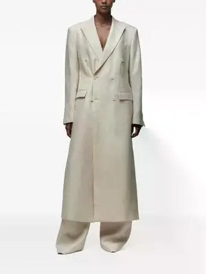 CAYET Rasha Double-breasted Longline Blazer