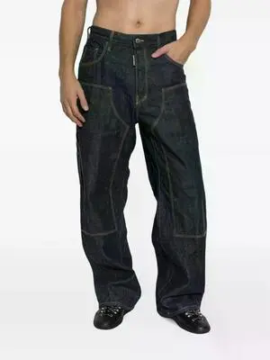 Dsquared2 Japanese Rinse Baggy Carpenter Jeans - Blue