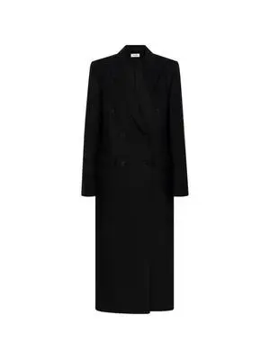 CAYET Rasha Double-breasted Blazer With Peak Lapels