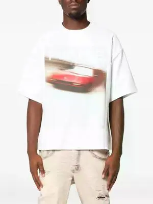PURPLE BRAND Graphic-print Crew-neck T-shirt