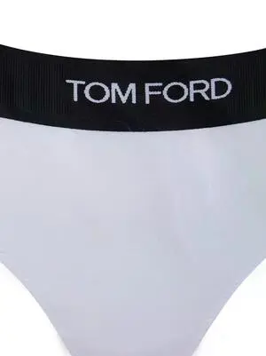 TOM FORD Logo-waistband Thong