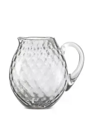 NASONMORETTI Idra Textured Jug - White