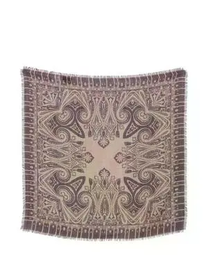 Etro Paisley-print Scarf - Neutrals