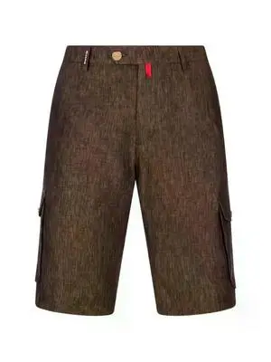 Kiton Cargo Shorts - Brown