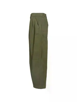 Max Mara Logo-patch Trousers