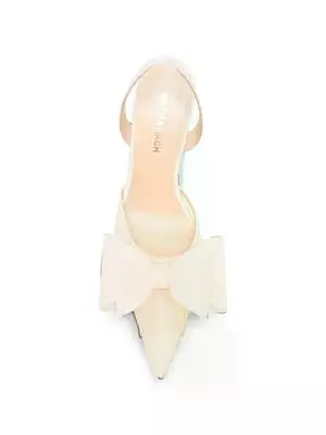 Mach & Mach Bow-detail Slingback Pumps