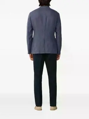 HACKETT LONDON Notch-lapel Patch-pocket Blazer