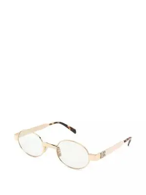 Miu Miu Oval-frame Glasses