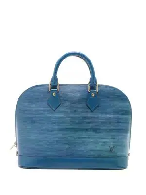 LOUIS VUITTON 1997 Epi Alma Pm Handbag - Blue