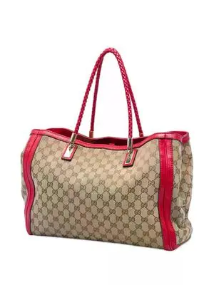 Gucci 2016-2026 Gg Canvas Bella Tote Bag