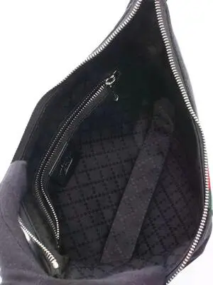 Gucci 20th Century Small Gg Canvas Lunetta Satchel
