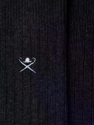 HACKETT LONDON Logo-embroidered Socks - Grey