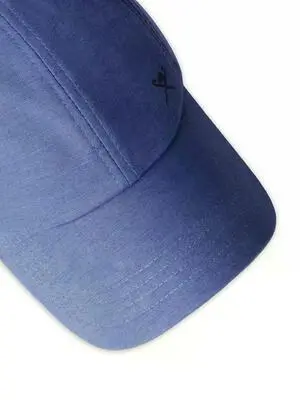 HACKETT LONDON Logo-embroidered Linen Baseball Cap