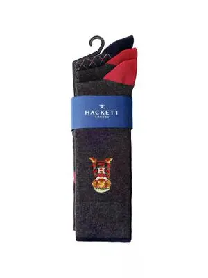 HACKETT LONDON Harry Placement Socks - Grey