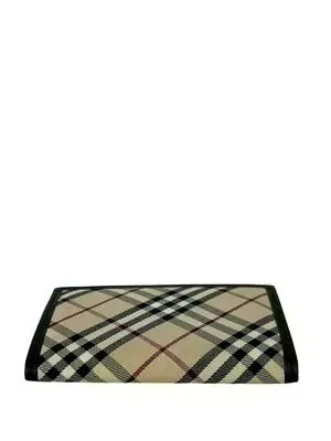 Burberry 2000-2017 Nova Check Canvas Case Card Holder