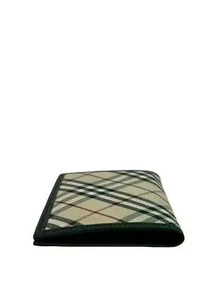 Burberry 2000-2017 Nova Check Canvas Case Card Holder