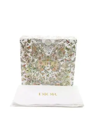 Dior 2000-2026 Oblique Canvas Saddle Clutch Bag