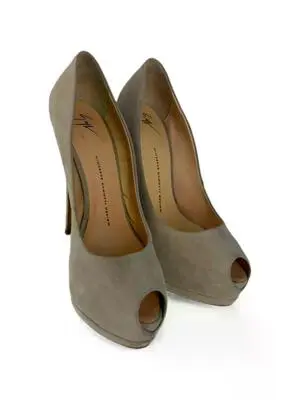GIUSEPPE ZANOTTI Sharon Peep-toe Platform Stiletto Pumps