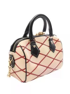 LOUIS VUITTON 2000-2026 Malletage Speedy 20 Bandouliere 20 Satchel - Neutrals