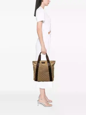 Gucci 2000-2015 Gg Canvas Tote Bag