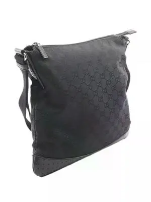 Gucci 2000-2015 Gg Canvas Perforated Crossbody Bag