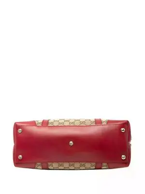 Gucci Gg Canvas Tote Bag - Red