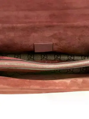 Gucci Gg Supreme Blooms Dionysus Shoulder Bag - Neutrals