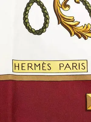 Hermès 2000-2026 Les Cles Silk Scarf 90 Scarves