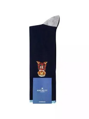 HACKETT LONDON Harry Intarsia-knit Socks