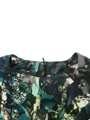 PETER PILOTTO Geometric-print Ruched Dress