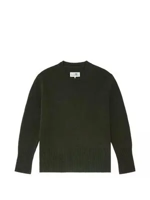 MAISON MARGIELA Wool Crew-neck Sweater - Green