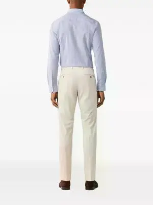 HACKETT LONDON Kensington Ribbed-texture Chinos