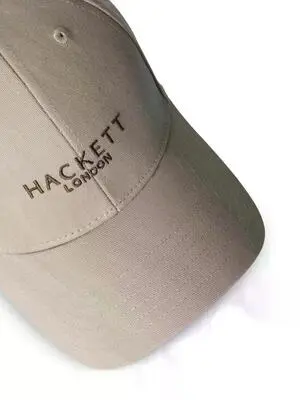 HACKETT LONDON Logo-embroidered Leather Strap Baseball Cap