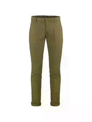 DONDUP Gaubert Cuffed-hem Trousers - Green