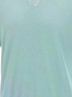 GRAN SASSO Tennis Skipper Tricot Polo Shirt