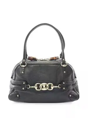 Gucci 2000s Wave Boston Horsebit Tote Bag
