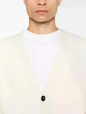 DIANA STUDIO Ribbed Knit V-neck Cardigan