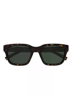 Gucci Square-frame Sunglasses - Black