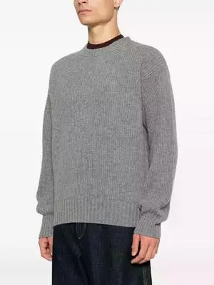 DIANA STUDIO Ribbed Knit Crew Neck Sweater