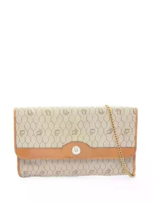 Dior 2000s Honeycomb Chain Shoulder Bag - Neutrals