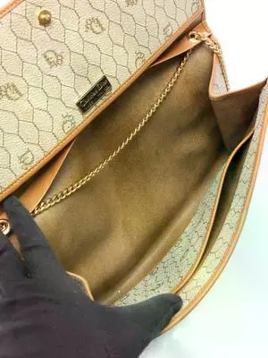 Dior 2000s Honeycomb Chain Shoulder Bag